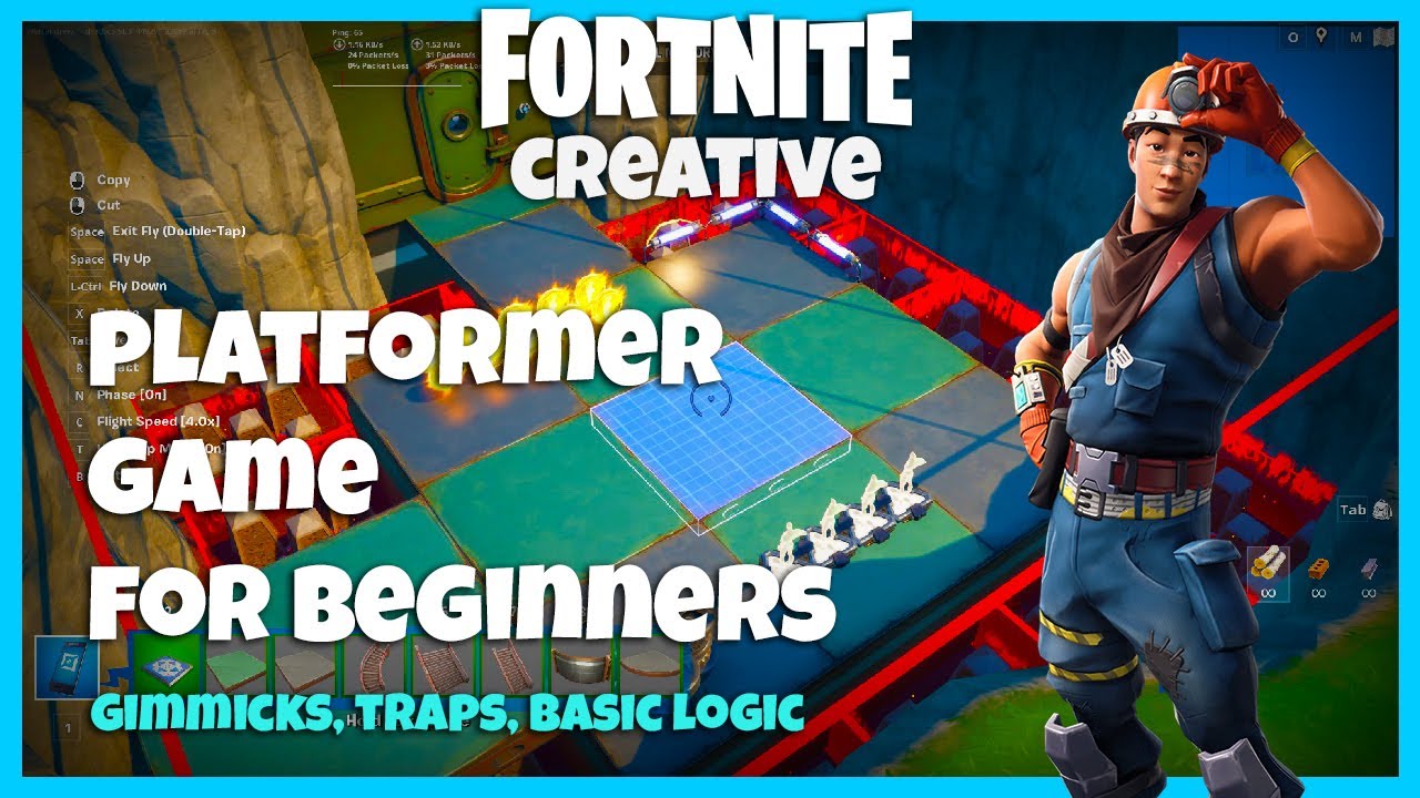 How to make a platformer | Beginner tutorial | Fortnite Creative - YouTube