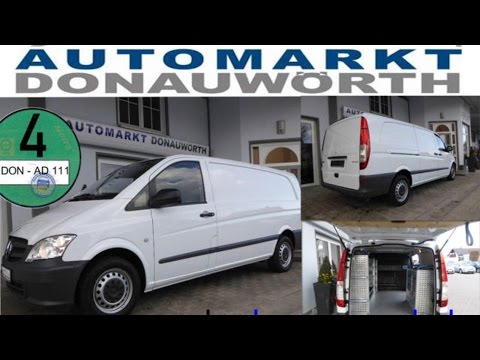 Mercedes-Benz Vito Vito Kasten 116 CDI extralang Sortimo Doppelsitz ...