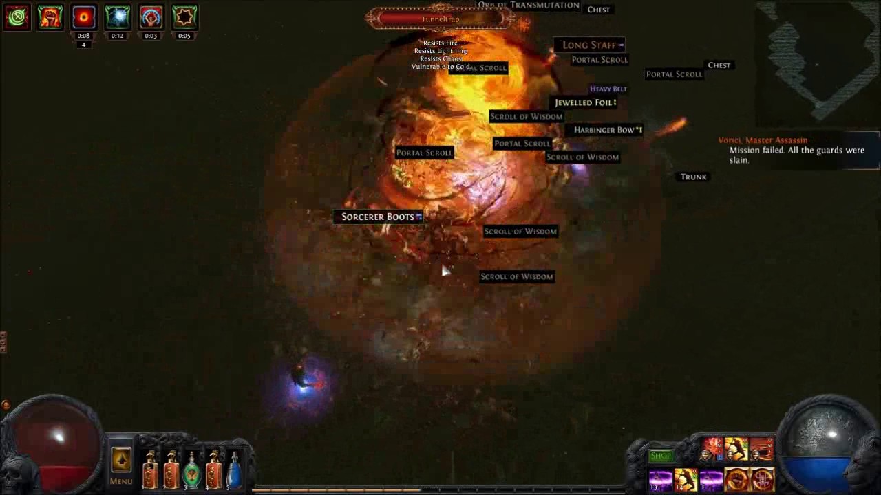 POE 2.4 Gladiator Sword and Board Infernal Blow Build in Tier 7 Mud ...