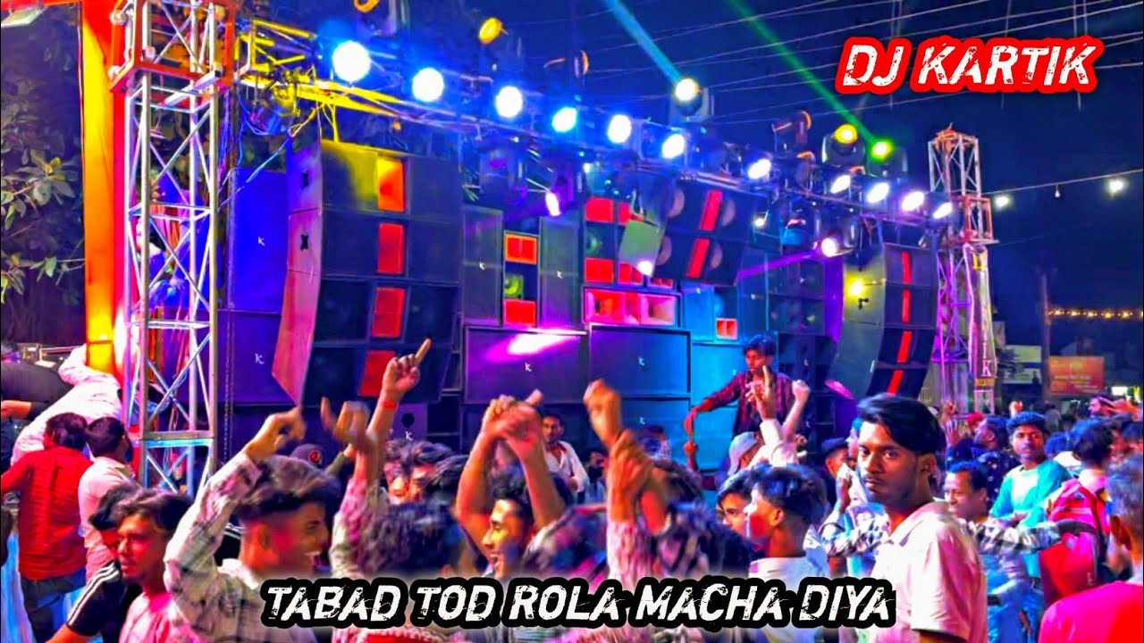 Dj KARTIK | Tabad Tod Rola At Balaji Yatra Muzaffarnagar-@7STAAAR - YouTube