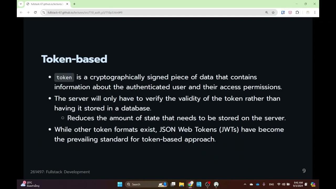 Fullstack 67 - Auth - Part 3: Session - YouTube