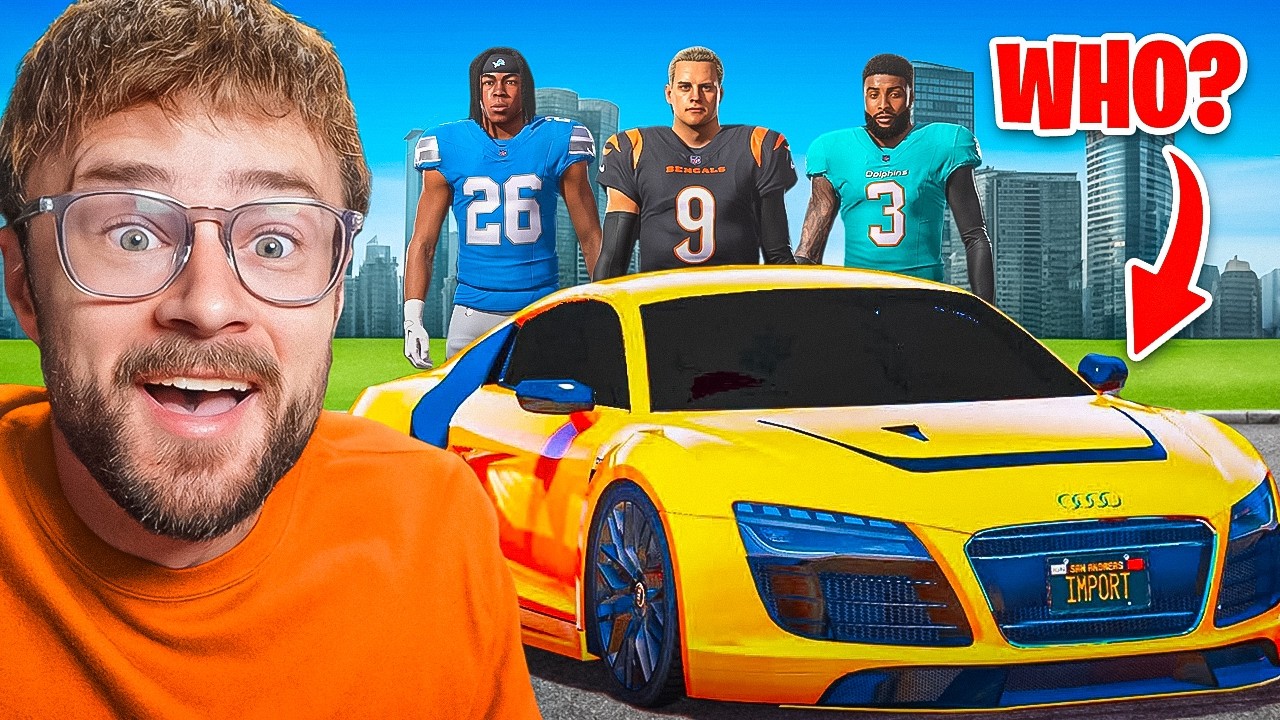 Guess NFL Car = Add to Team! - YouTube