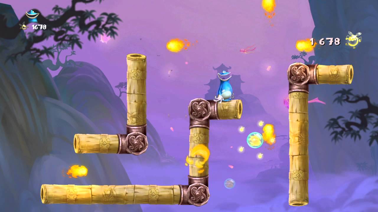 Rayman Legends dojo distance 3209 new pb :P (20/01) - YouTube