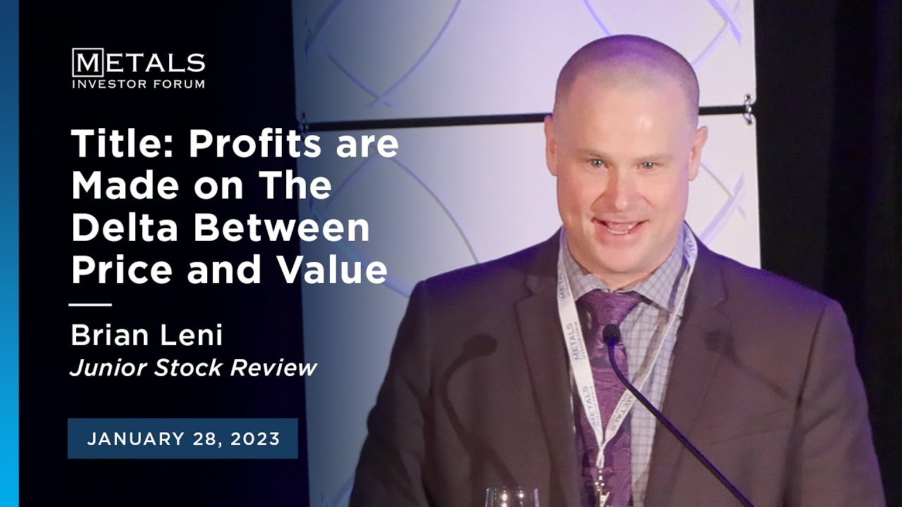"Profits Are Made On..." Brian Leni presents at the Metals Investor ...