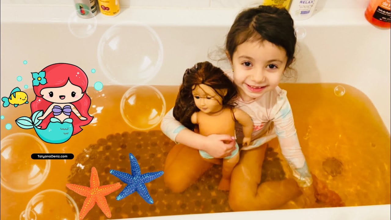 Kayla And Ayla Playing In The Bathtub Bath Time Bath Song Youtube