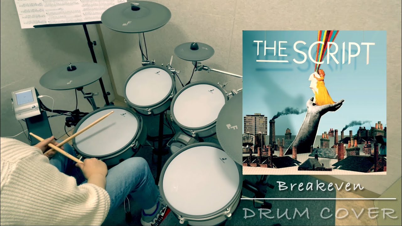 The Script(스크립트)-Breakeven DRUM COVER #efnote #드럼커버 #drumcover # ...