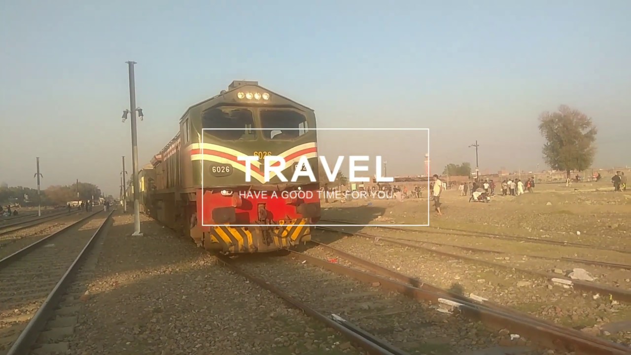 Pakistan Railways || Fastest Train In Pakistan || Multan Express || Kot ...