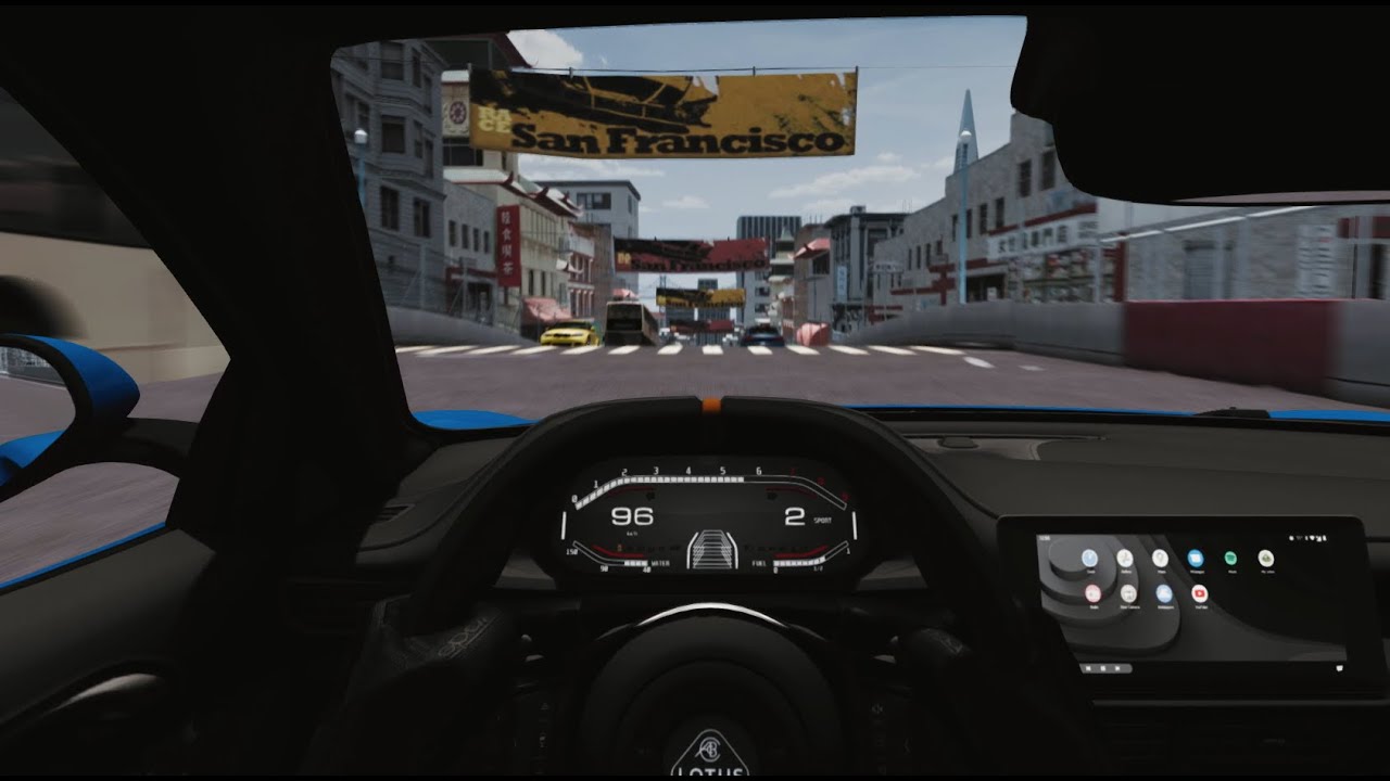 Lotus Emira Cruising in San Francisco | Assetto Corsa POV Spirited Driving - YouTube