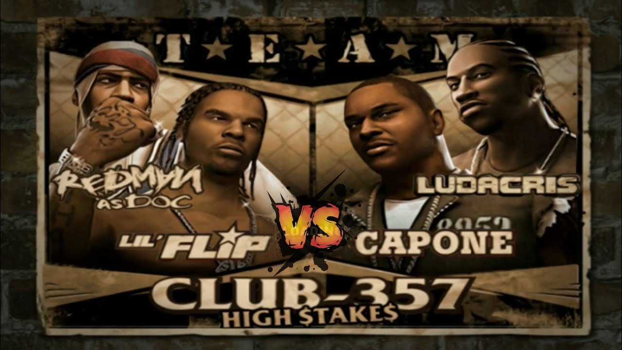 Def Jam Fight For NY | DOC & LIL FLIP vs CAPONE & LUDACRIS | 2 Matches ...