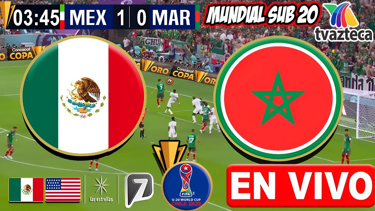 🔴 MEXICO vs MARRUECOS SUB-20 RESUMEN | TV AZTECA | MUNDIAL SUB-20 ...