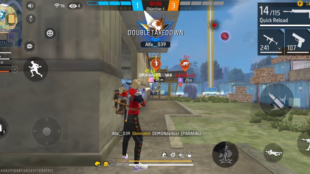ALPHA CHANGE GAME IN A MINUTE | FREE FIRE GAMING - YouTube
