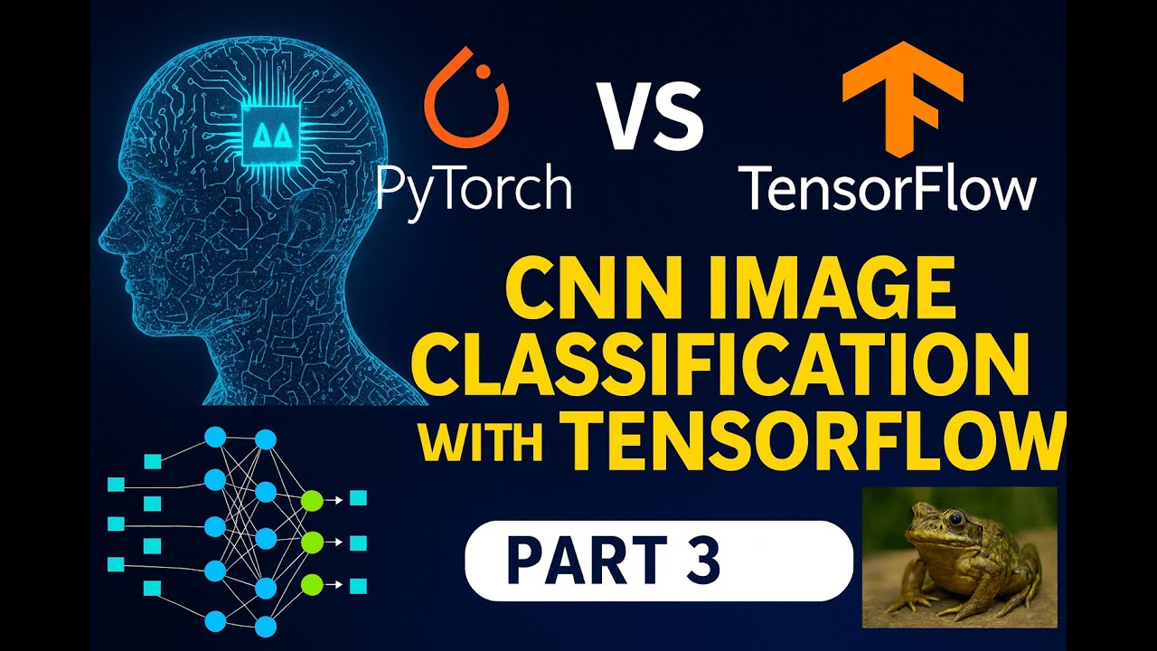 PyTorch vs TensorFlow | CNN Image Classification with Tensorflow ...
