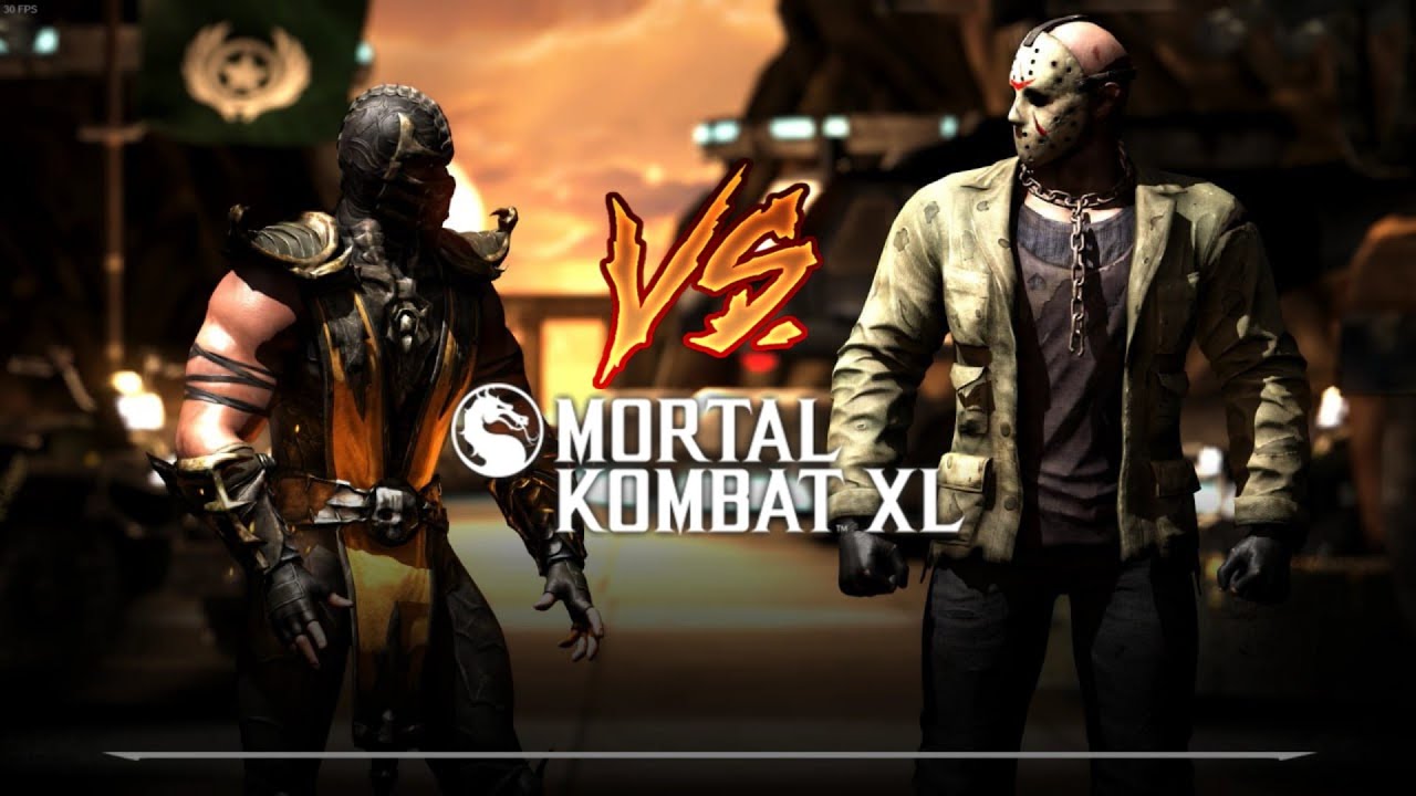 Mortal Kombat X: Scorpion vs Jason (HARD) - YouTube