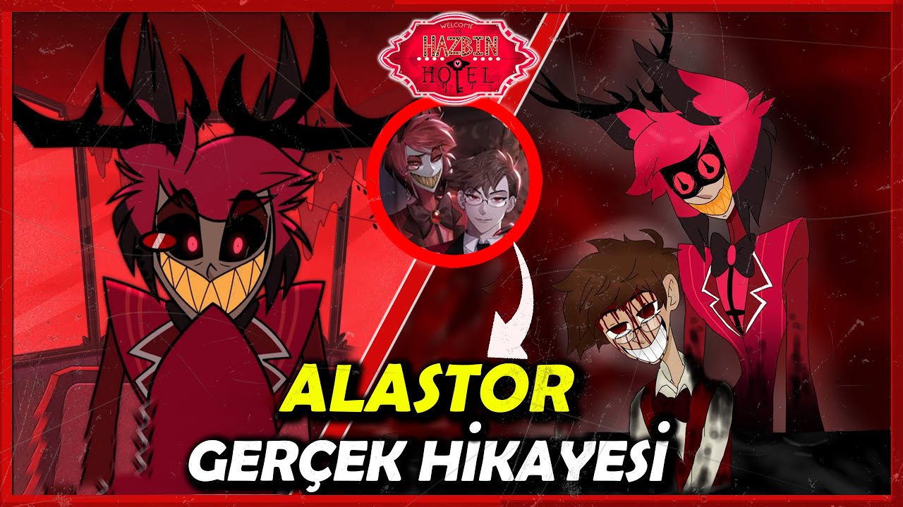 Hazbin Hotel ALASTOR Gerçek Hikayesi🤯Alastor Hayatı Hakkında Bilgi ve ...