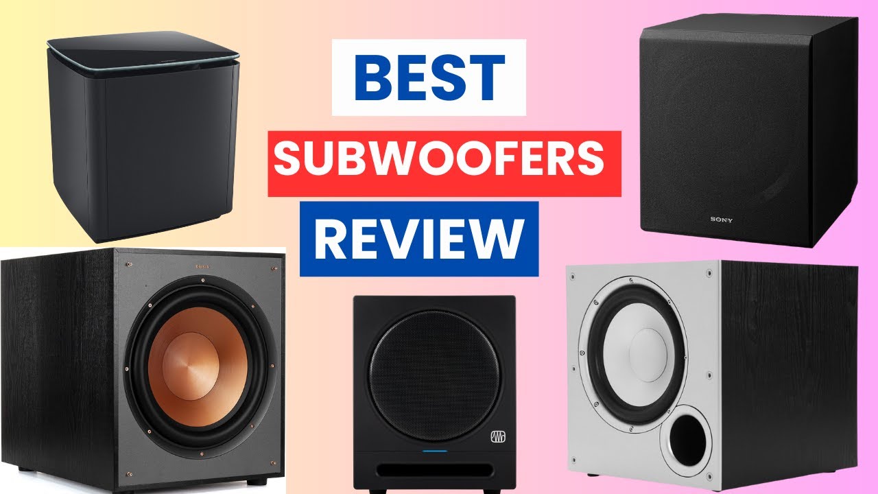 Top 5 Best Subwoofers of 2024 - Ultimate Bass & Sound Quality Review ...
