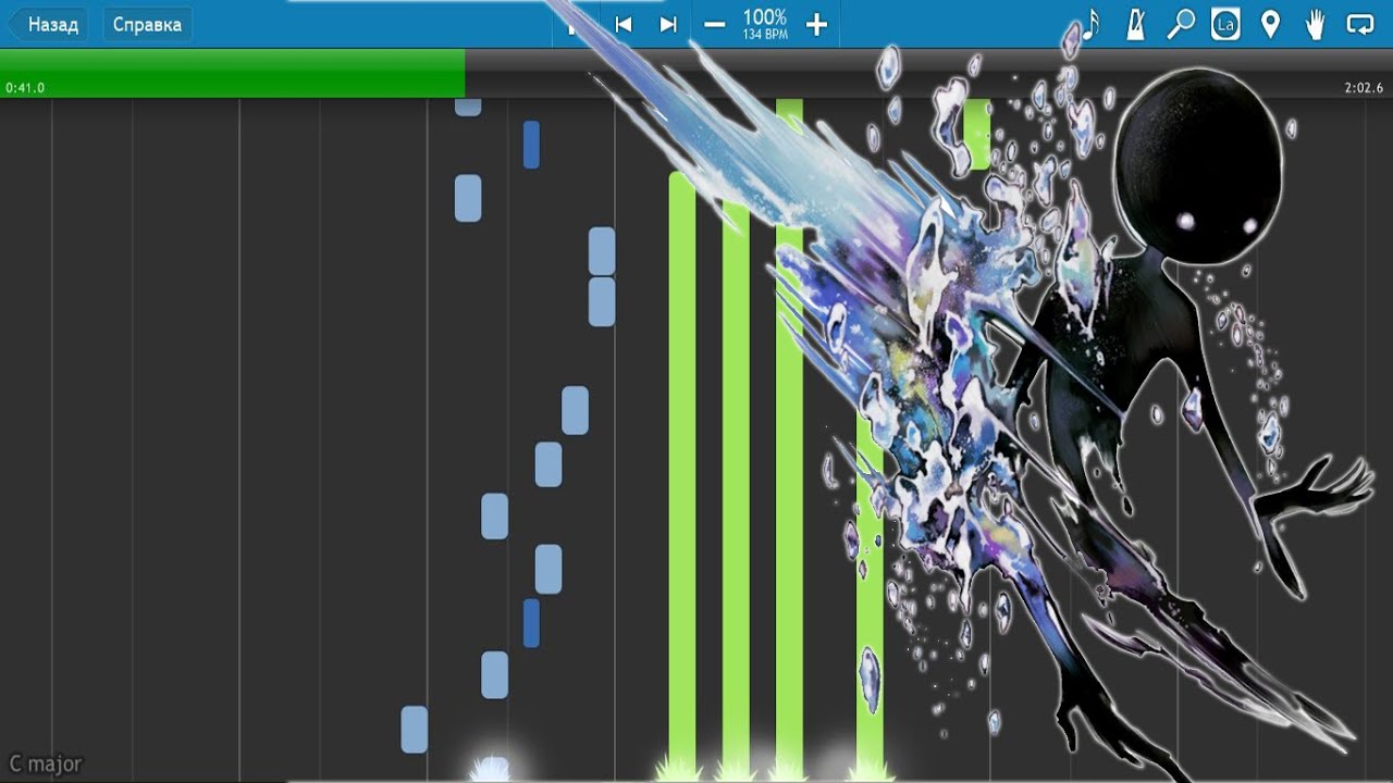 Deemo - Rainy Memory Synthesia Piano tutorial+ Midi & Sheets - YouTube