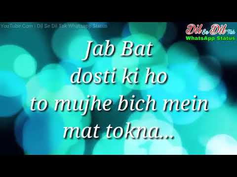 Dosti syhari - YouTube