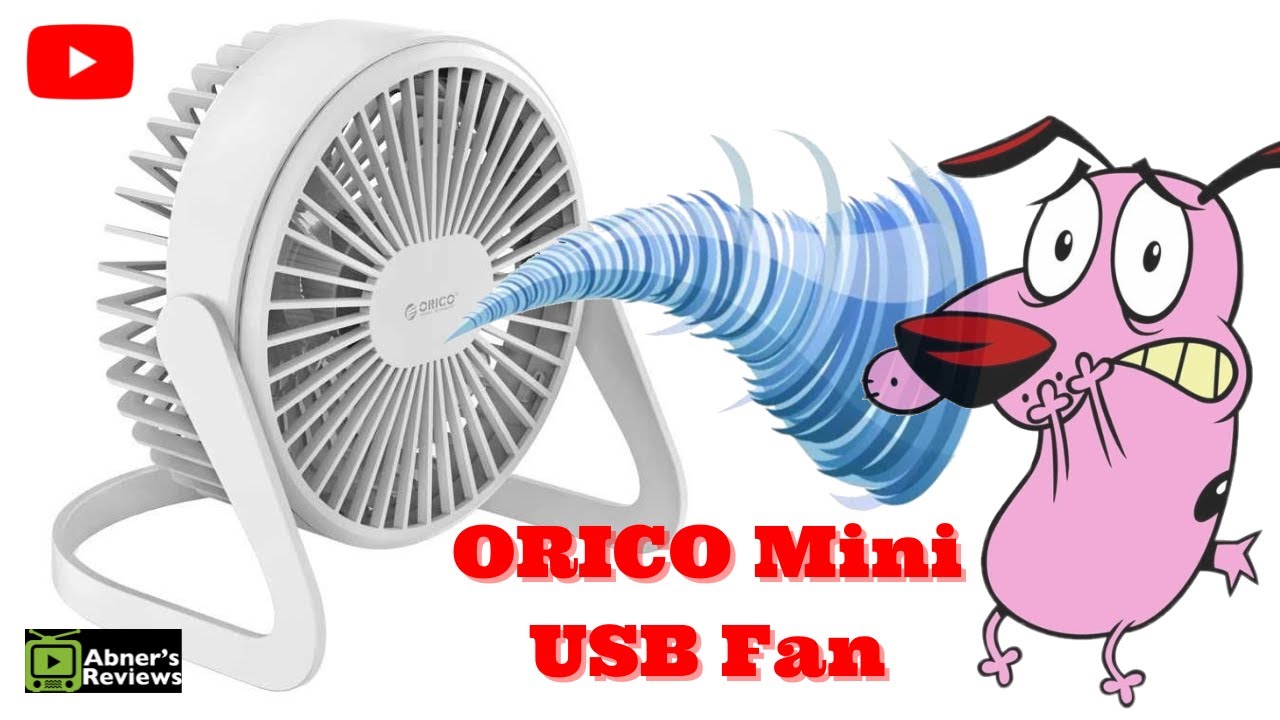 ORICO Desktop USB Fan - YouTube