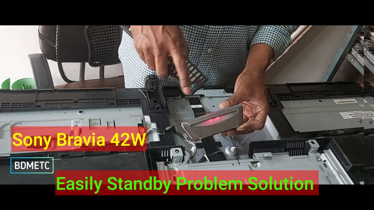 Sony KLD 42W Stand By Problem Solution || Sony Bravia Kld-42W674A - YouTube
