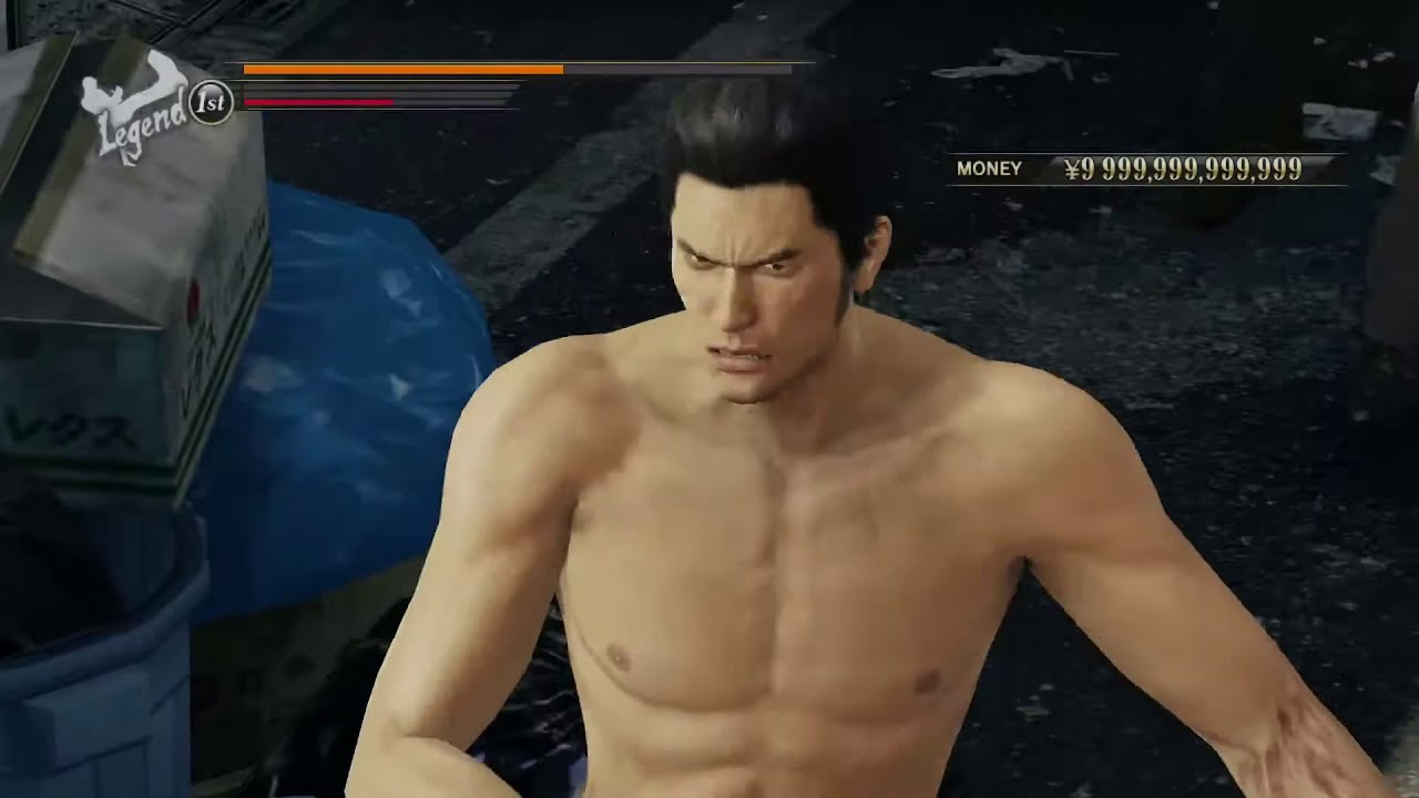 Yakuza 0 Combat Mod - Kiryu Brawler + Legend style in action - YouTube