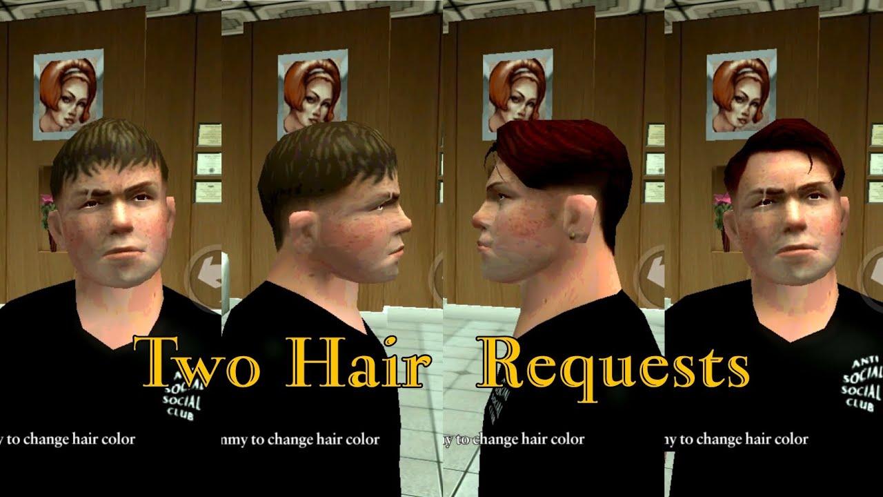Bully AE - Two Request Mullet Hair Mod - YouTube