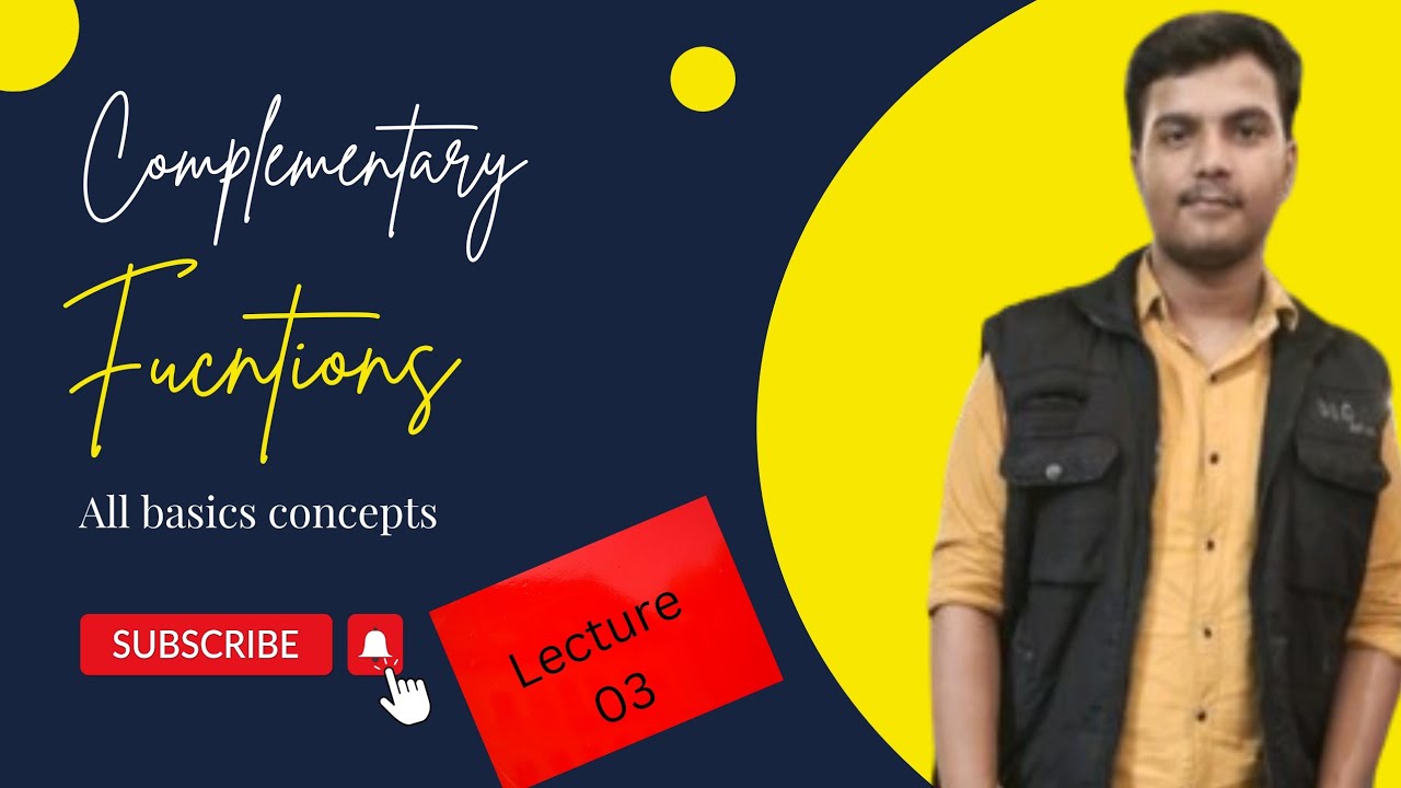 Complementaryfunction Lecture03 Tending 7418