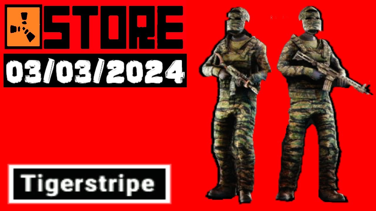 RUST Console- Skin Store 03/04/2024 - YouTube