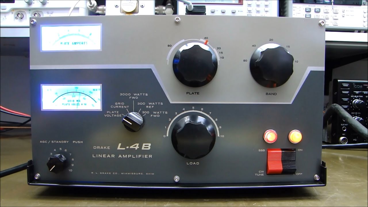 ALPHA TELECOM: AMPLIFICADOR LINEAR DRAKE L-4B REVISÃO COMPLETA e ...