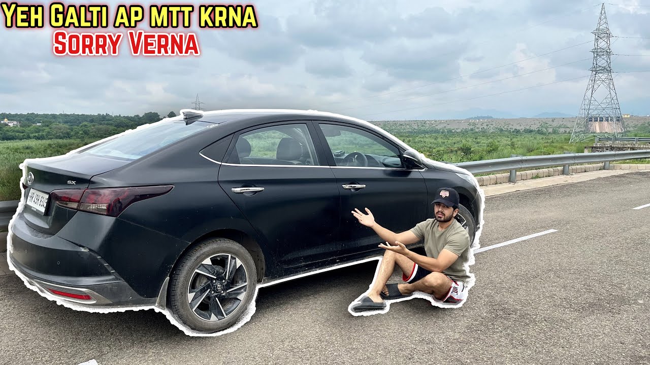 Verna Matt Black करवाके गलती होग्यी 🙏🏻 | My Honest Experience - YouTube