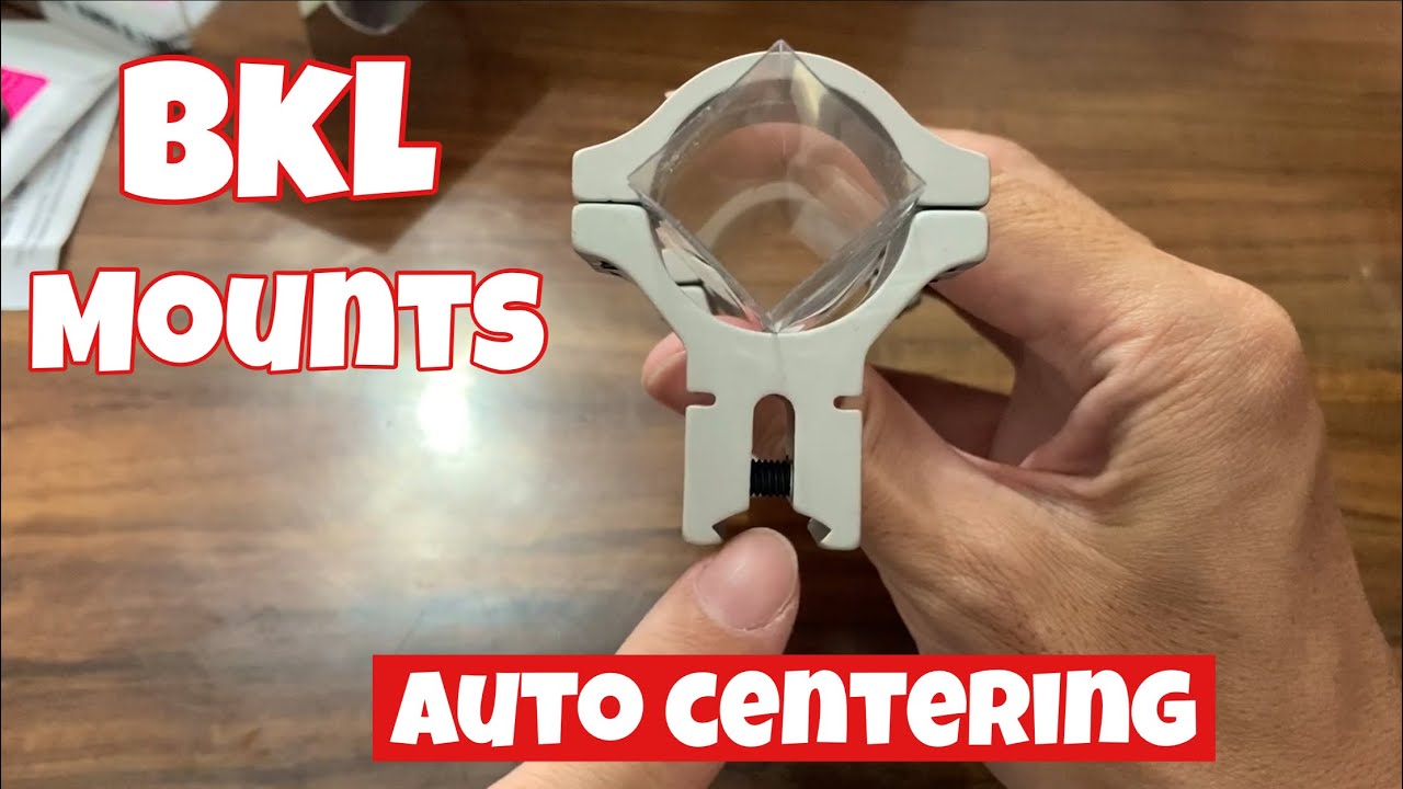 Unboxing Mounting BKL | Airgun Mounts - Auto Centering BKL Technologies ...