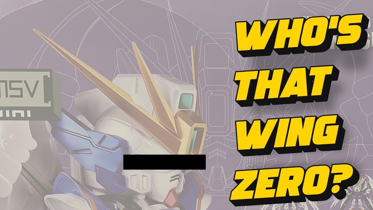Who's that Wing ZERO? Unboxing QMSV Mini Wing Gundam Zero EW - YouTube