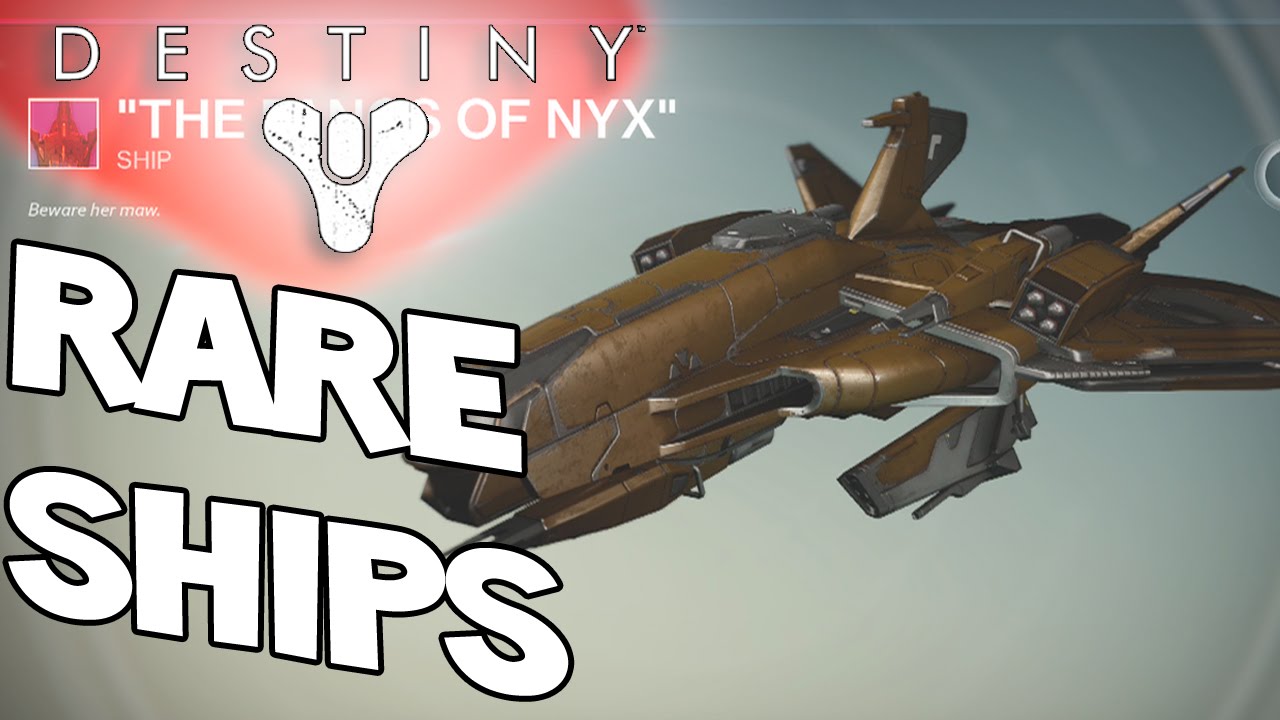 Destiny - Get RARE Ship Blueprints - YouTube