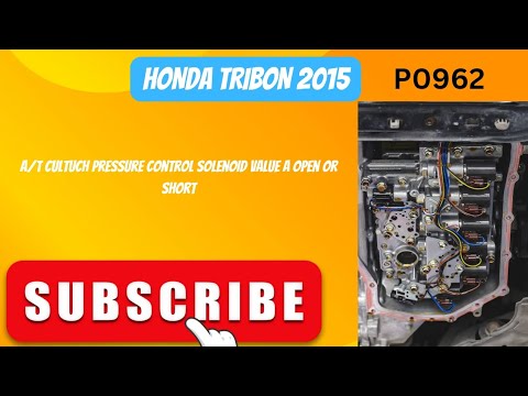 P0962 A/T cultuch pressure control solenoid value A open or short - YouTube