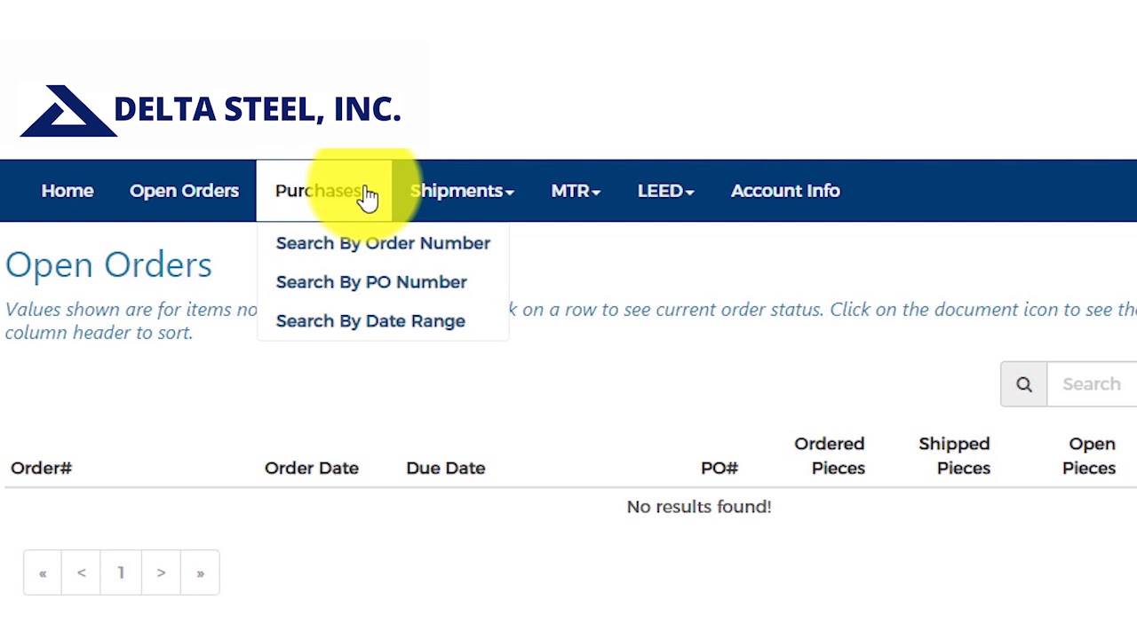 Delta Steel Customer Portal - YouTube