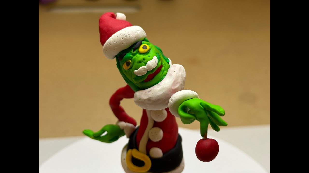 Grinch Clay Model - Dr Seuss - YouTube