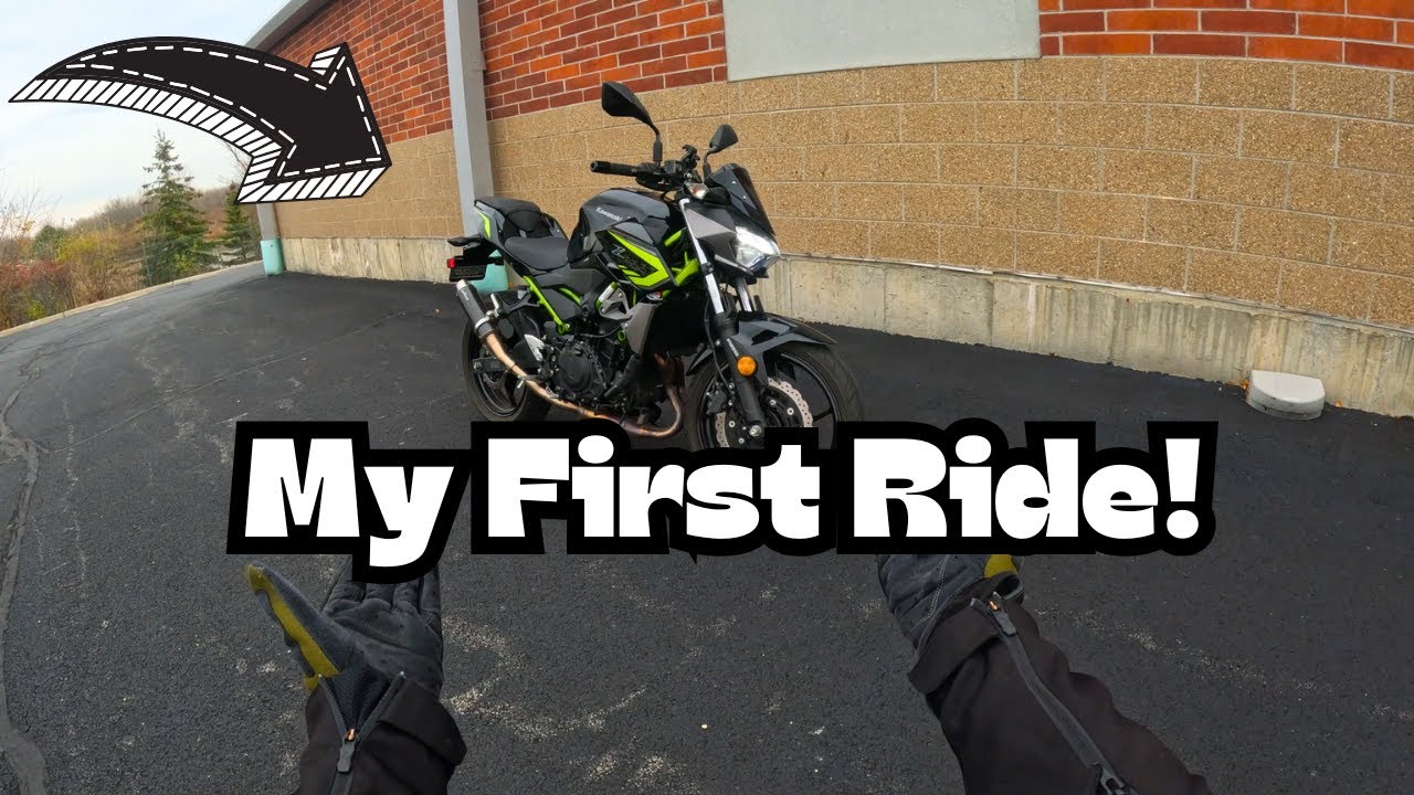 Going on my First Motorcycle Ride Was Wild! - YouTube