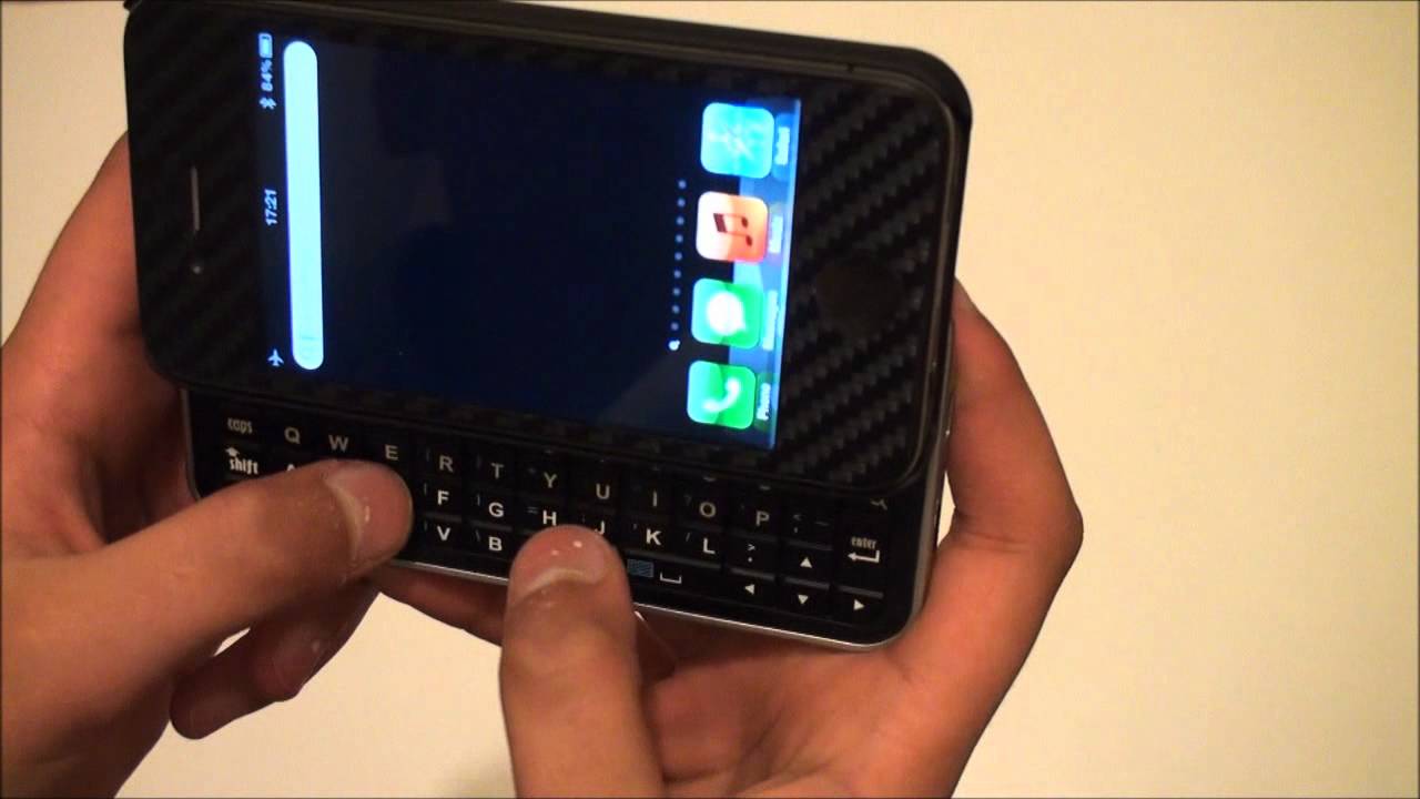 Bluetooth Slide Out Keyboard Case iPhone 4 / 4s Review - parts4ipods ...