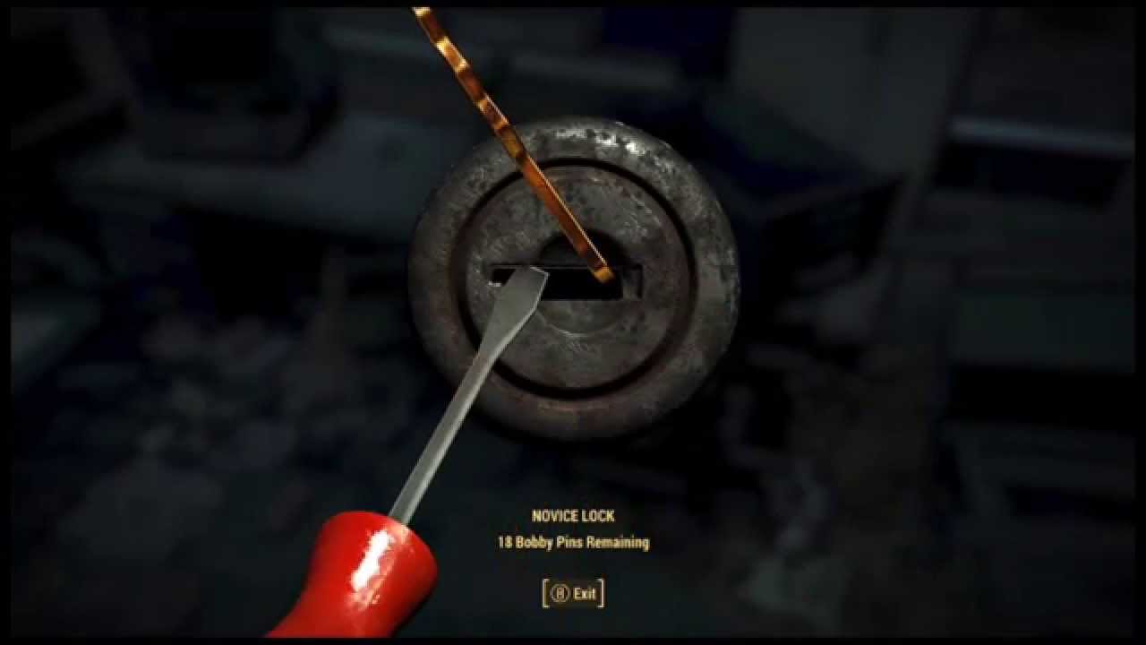 How To: Lockpick in Fallout 4 - YouTube