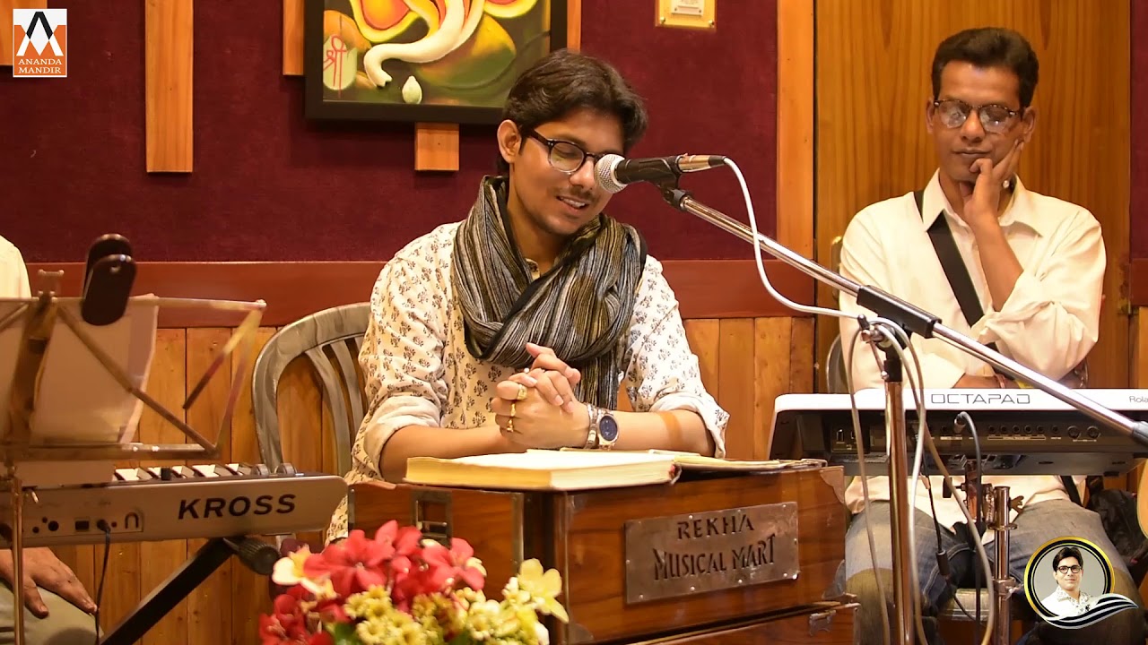 Sagnik Sen Concert at Ananda Mandir Durga Pujo 2020 - YouTube