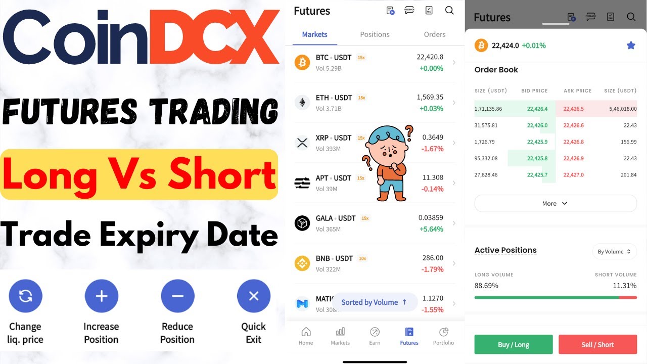 How To Start Futures Trading In CoinDCX Mobile App | Futures Trading ...