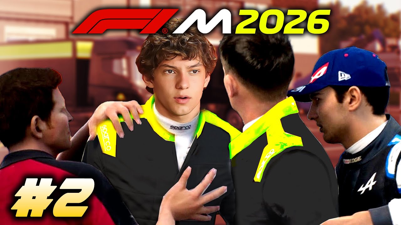 TENSION between Our New Driver & Engineer... CREATE A TEAM CAREER - YouTube