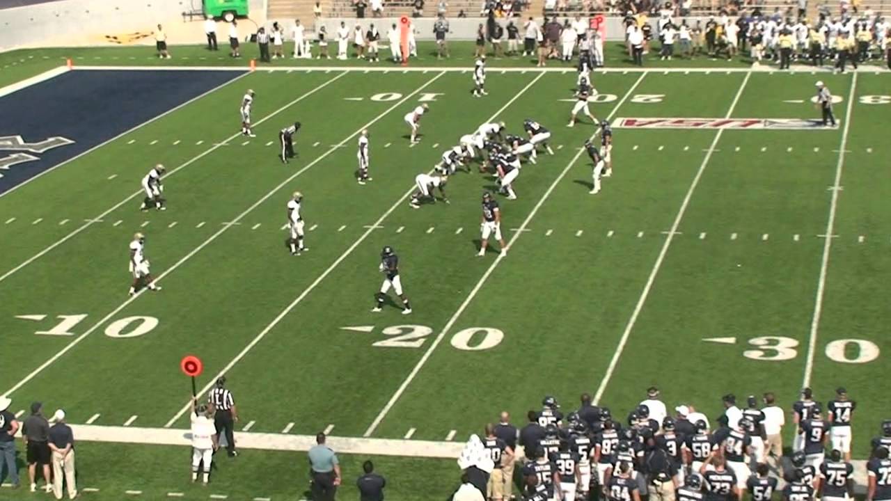 Rice 24 Purdue 22 -- Rice's tying TD drive, second quarter - YouTube