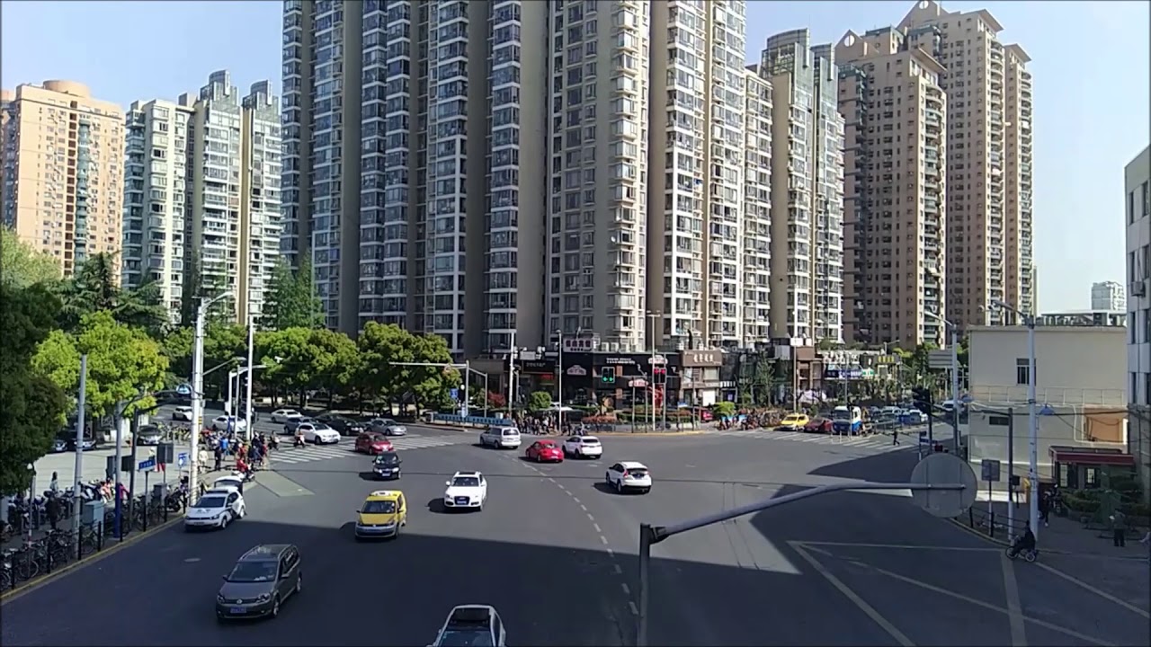 Shanghai Dalian Road Traffic - YouTube