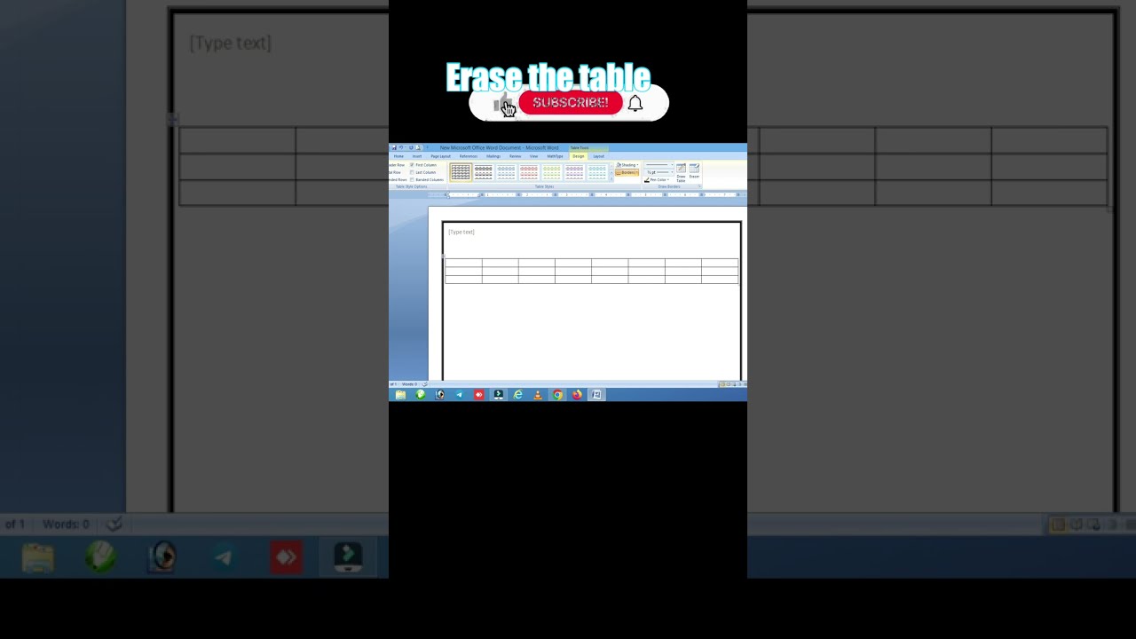 How To Delete Table In Ms Word How To Erase The Table In Ms Word Table Deleted Easily YouTube How To Delete Table In Ms Word How To Erase The Table In Ms Word Table Deleted Easily YouTube