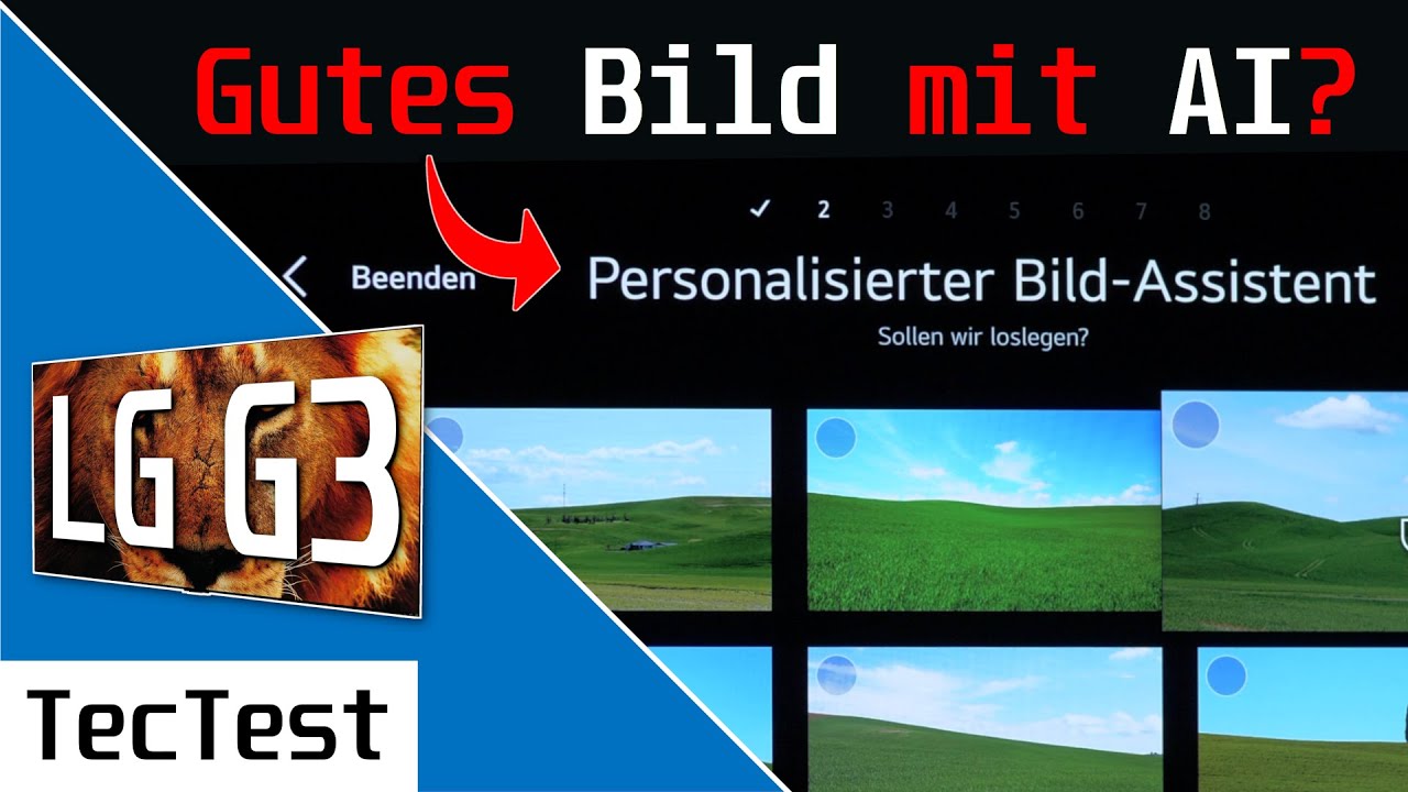 Im TEST: LG Personalisierter Bild-Assistent! | GUTES Bild durch Picture ...