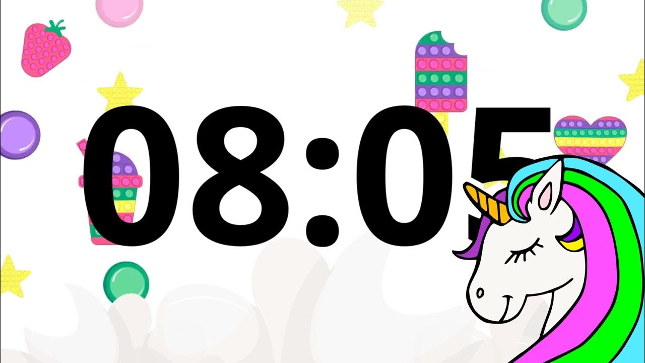 This Magical Unicorn 15 Minute Timer Will Make You Finish your Homework! Countdown 15 Minute ...