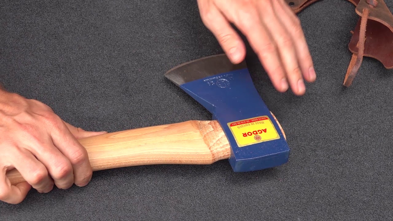 Hults Bruk Agdor Axe - Brand New in the USA - YouTube