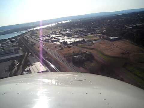 Landing at Pearson Field Airport KVUO 23rd July 2009 - YouTube