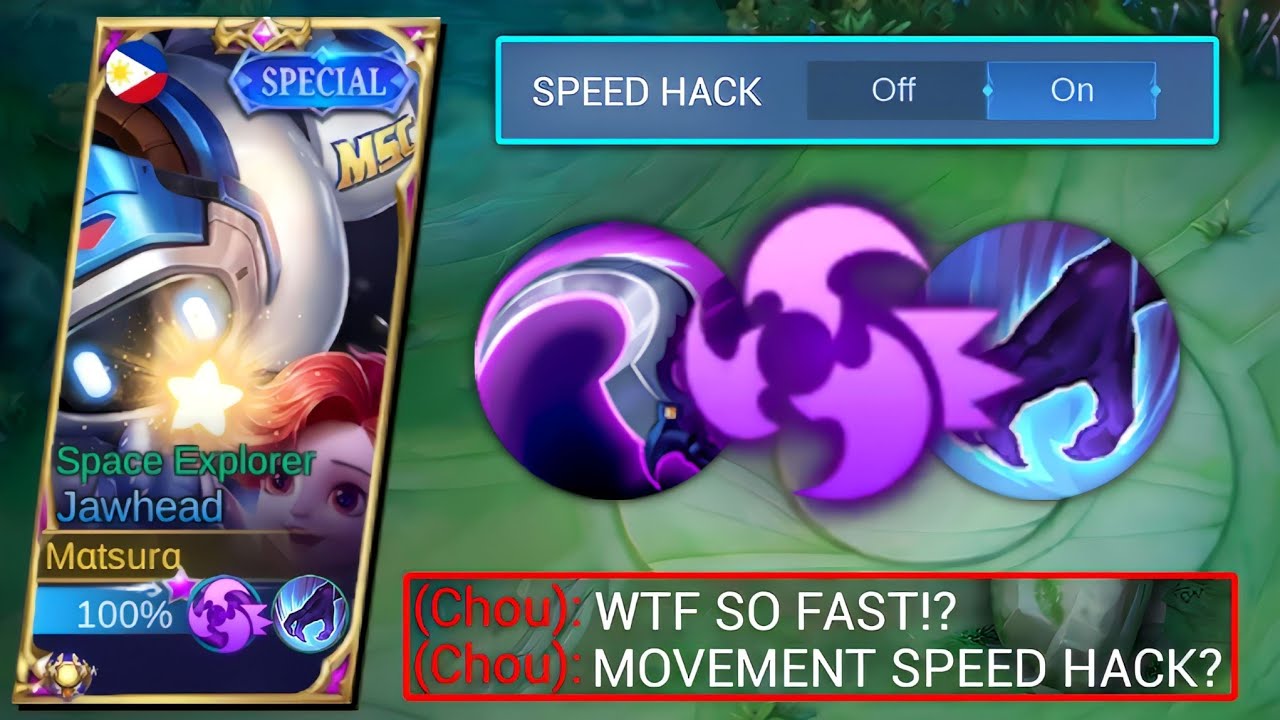 JAWHEAD JUNGLE WITH SPEED BUILD! 😱 (100% MOVEMENT SPEED ABUSE!) CORE ...