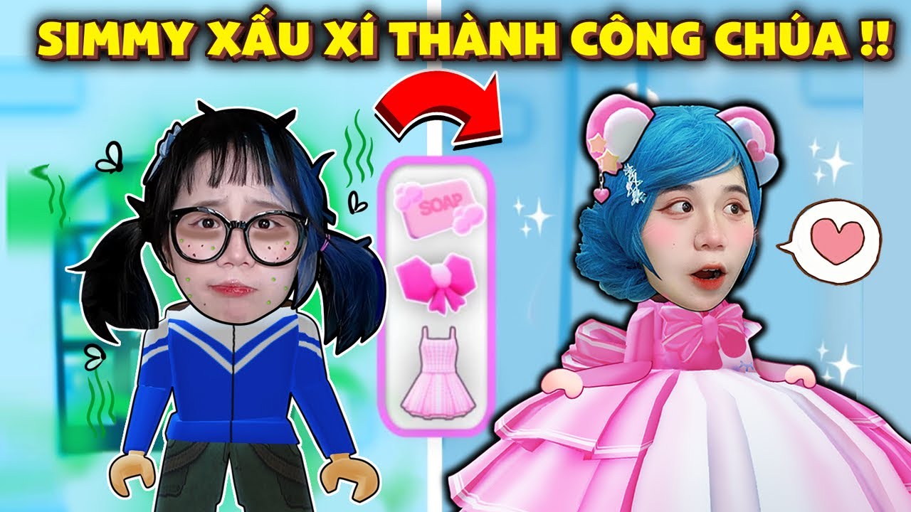Mèo Simmy Xấu Xí Trở Thành Công Chúa Để Chứng Tỏ Mẹ Đã Sai Trong Roblox ...